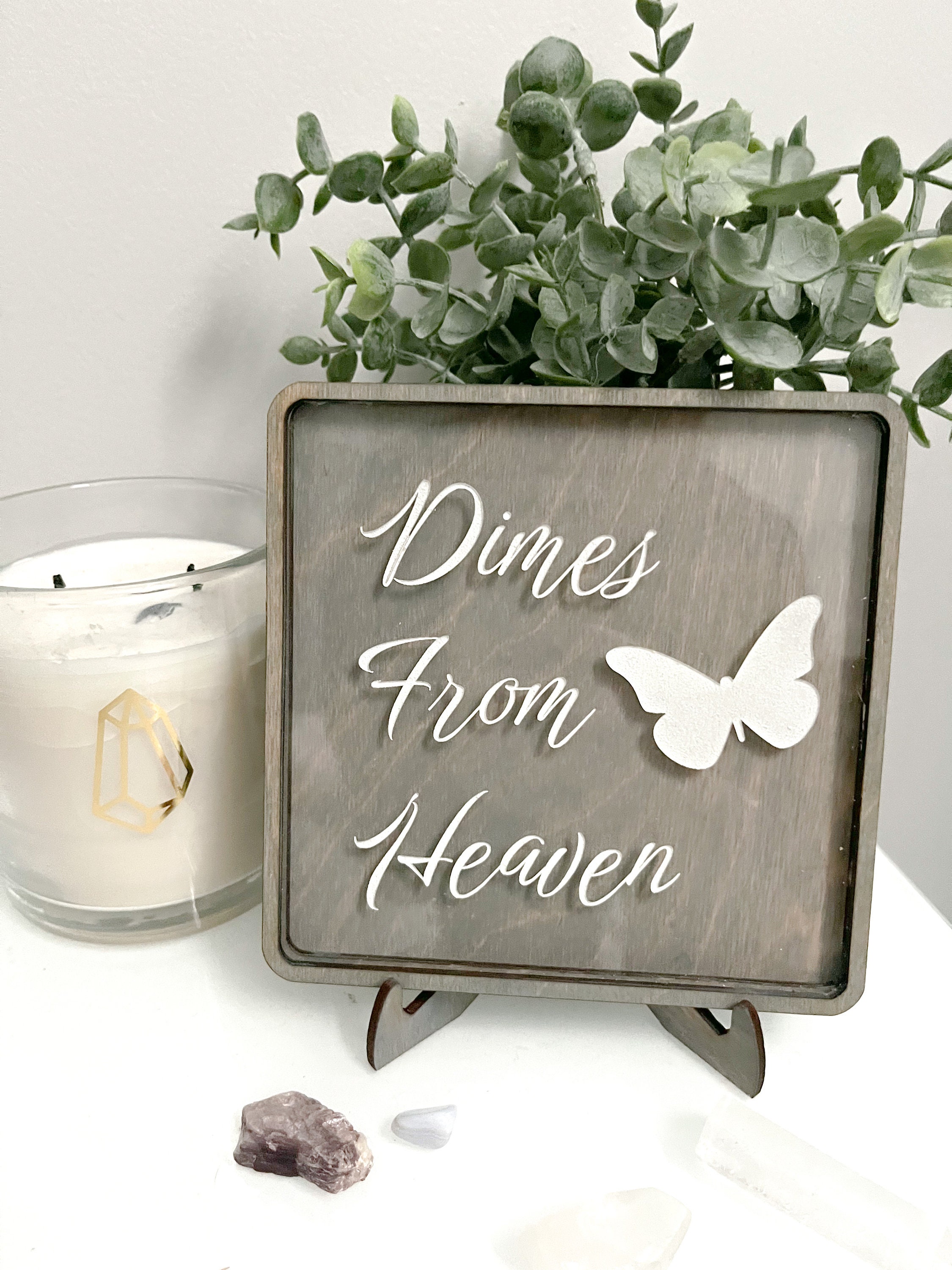 Pennies From Heaven Bank Engraved | Memorial Gift | Dimes From Heaven ...
