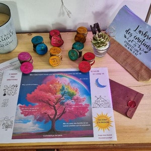 Kit pédagogique L'arbre des 35 émotions - Etsy France