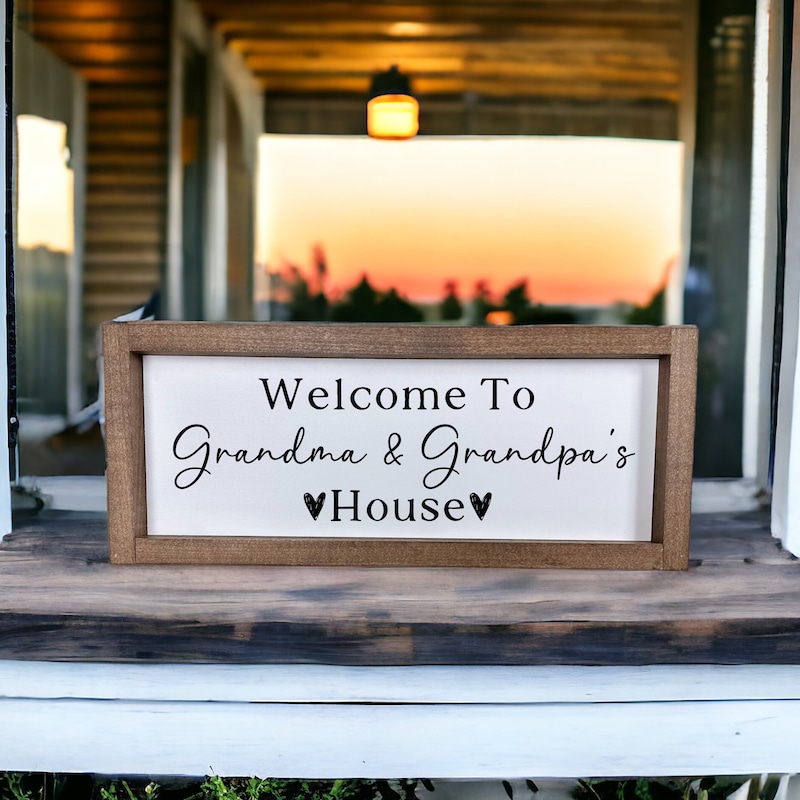 Grandparents Signs - Etsy