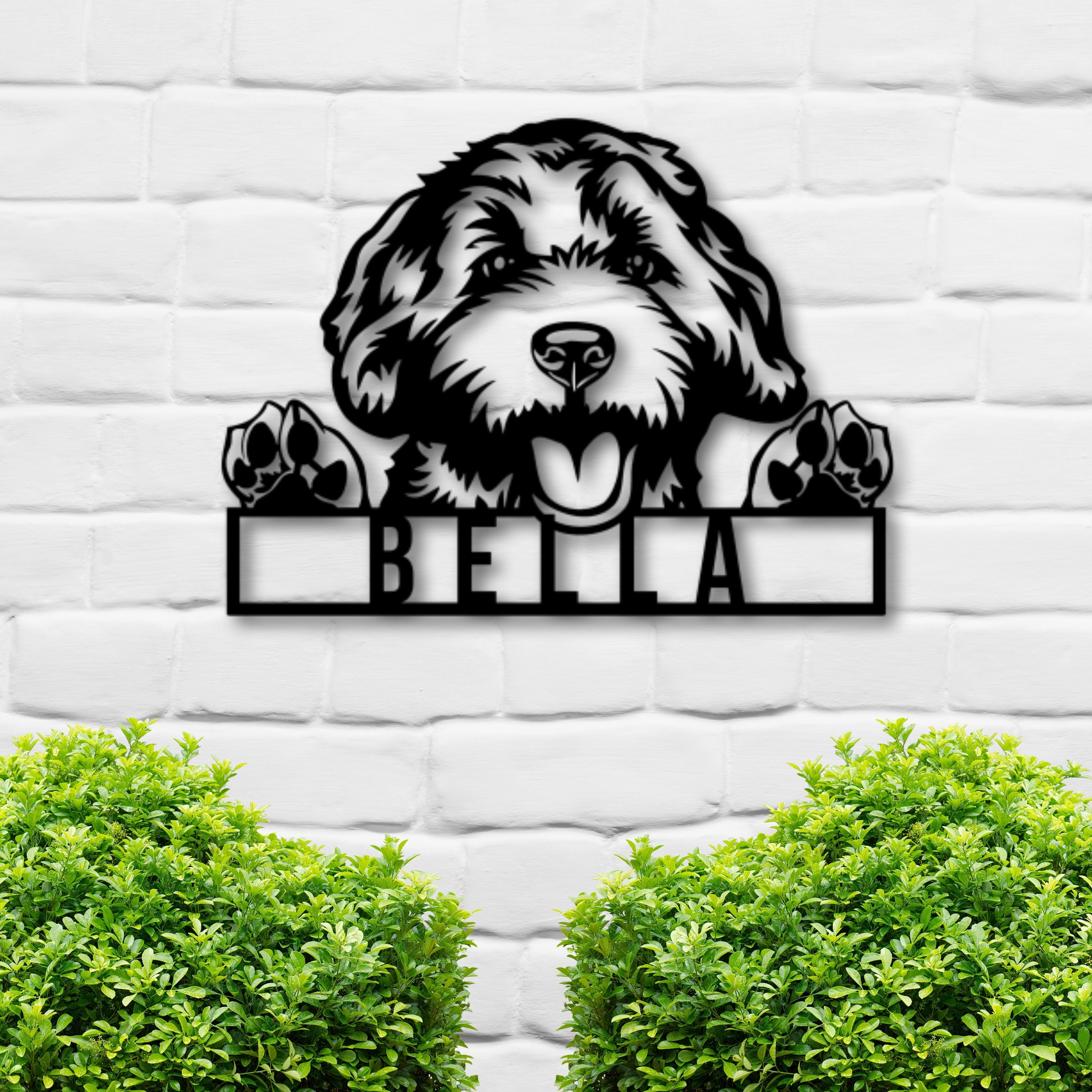 Metal Goldendoodle Sign Metal Labradoodle Sign Goldendoodle - Etsy