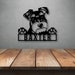 Metal Schnauzer Dog Sign: Custom Laser Cut Steel Pet Decor - Etsy