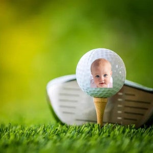 Custom Face Golf Ball Set: Funny Golfer Gift - Etsy