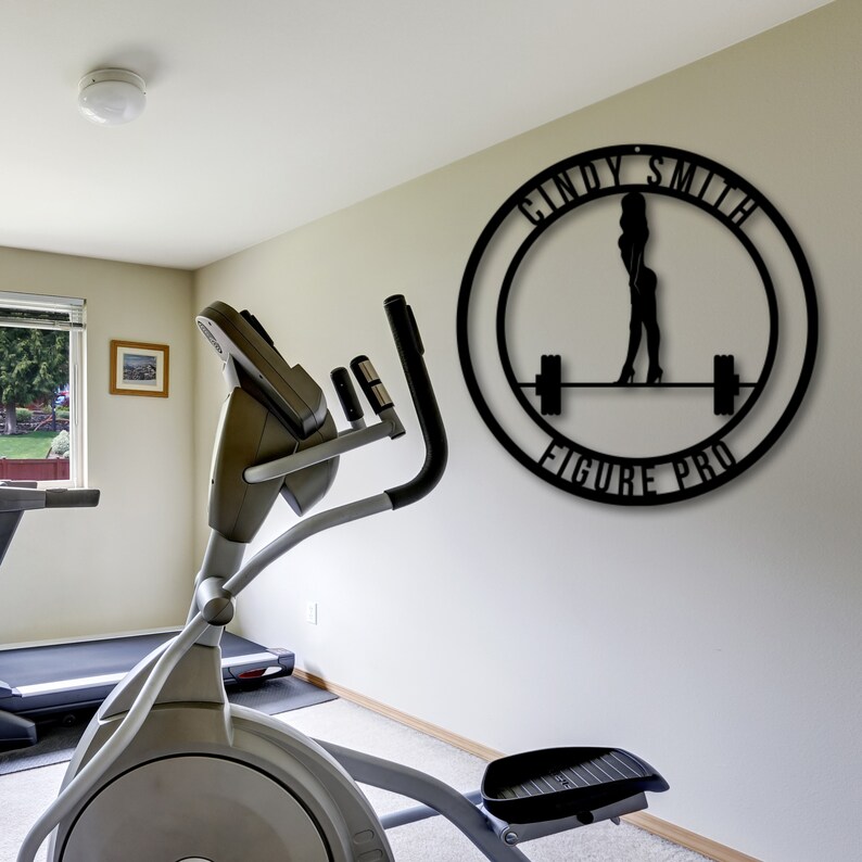 Metal Female Bodybuilder Sign Bodybuilder Sign IFBB Pro - Etsy