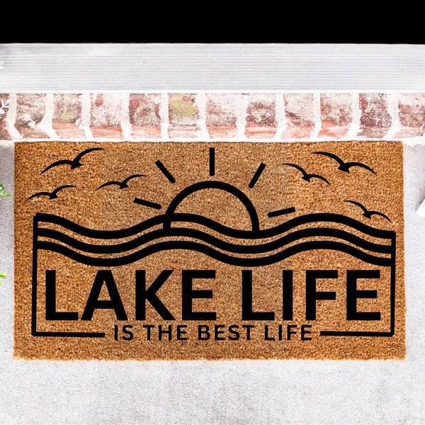 Lake House Doormat - Etsy