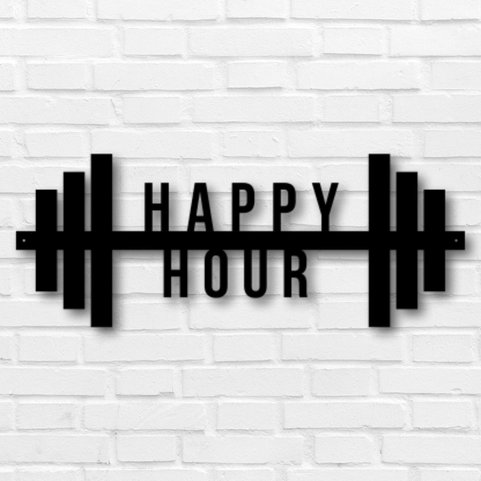 Metal Home Gym Sign, Customized Home Gym Sign, Metal Gym Sign, Workout ...