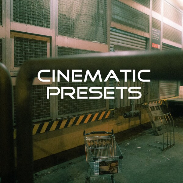 Cinematic Presets - Etsy