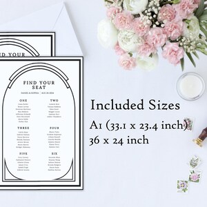 Storybook Wedding Seating Chart, Templett Editable Templates, DIY ...