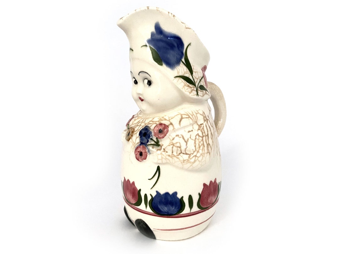 Vintage Blue Ridge Southern Pottery Betsy Pitcher Distressed - Etsy