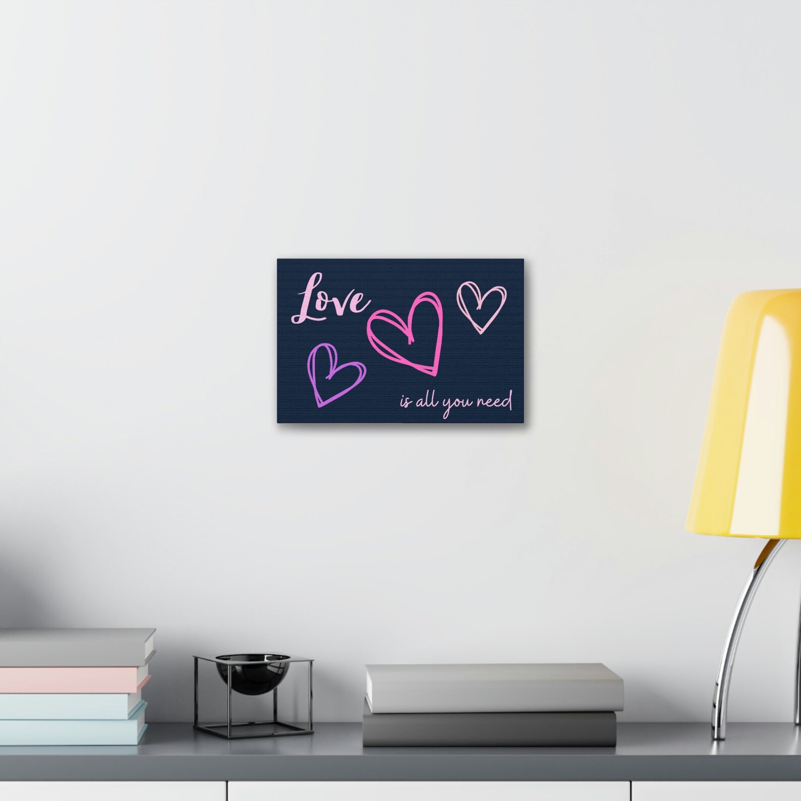 Canvas, Love, Love is All You Need, Valentines Day, Valentines Gift ...