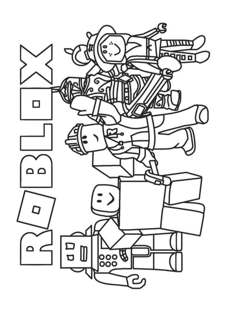 Minecraft and Roblox Colouring Sheets 20 Each Sheets Pdf File - Etsy