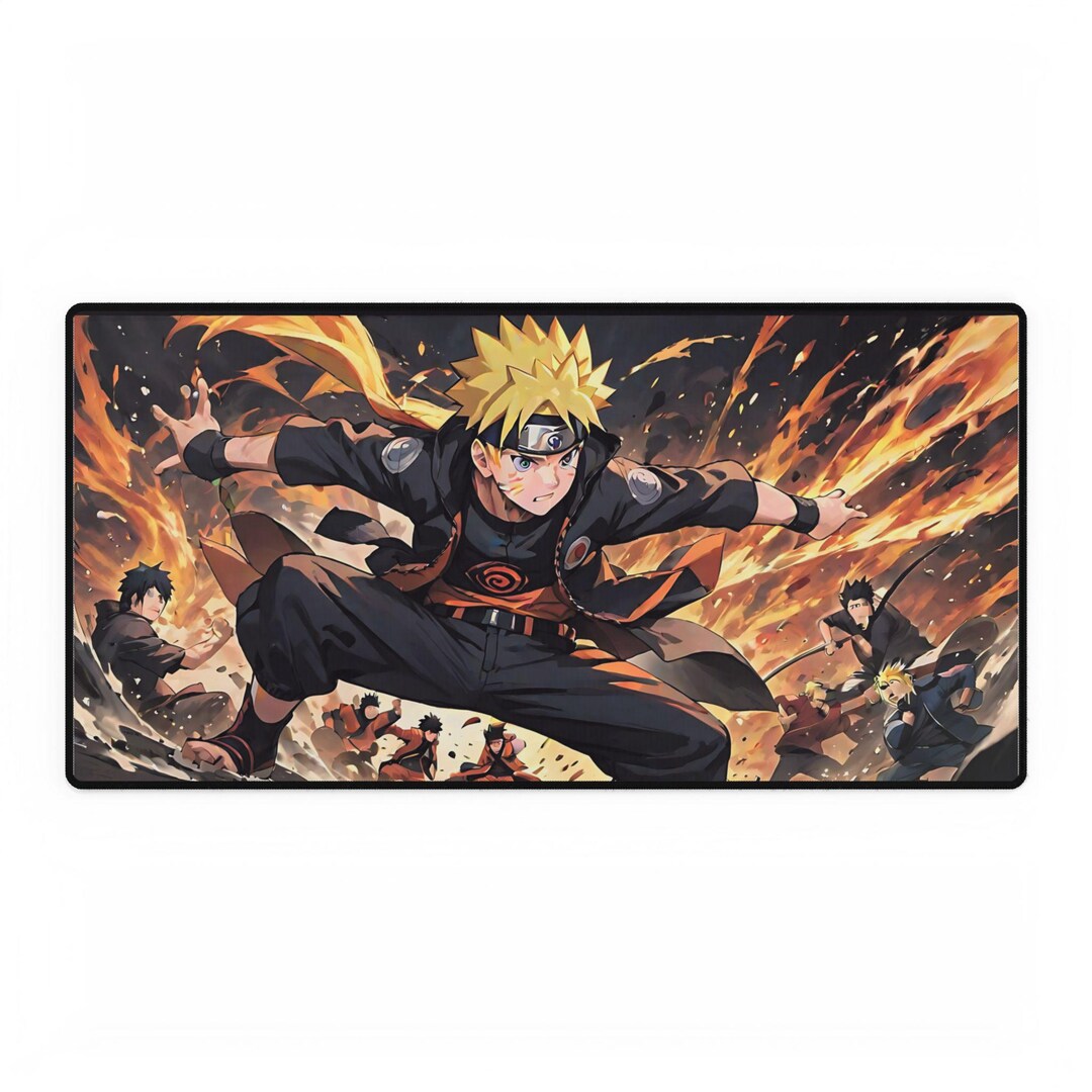Naruto Desk Mat, Anime Mouse Pad - Etsy