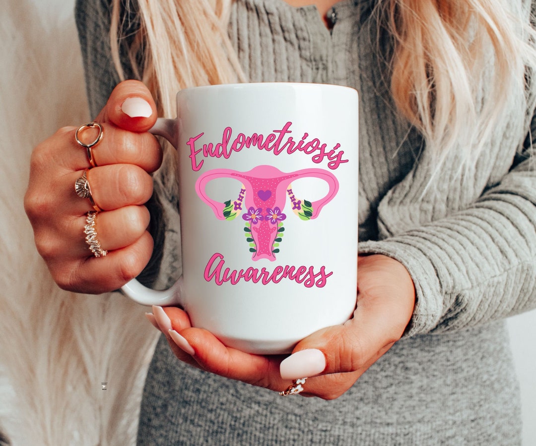Endometriosis Awareness Gift Endo Coffee Mug Endo Strong Mug Invisible ...