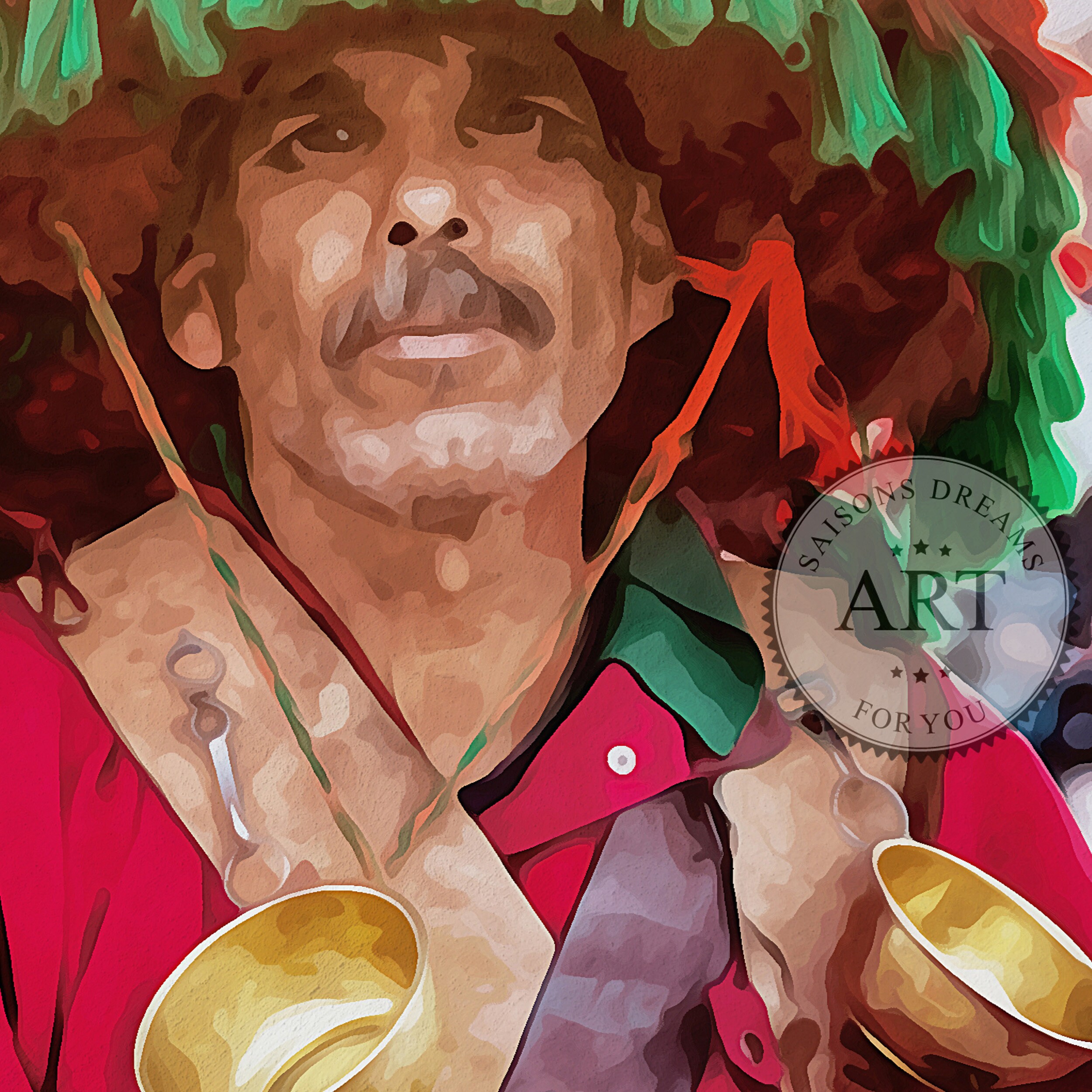 The Moroccan Waterman , Morocco Art Print , Morocco Wall Art , Acrylic ...