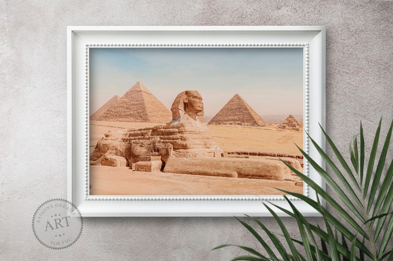Instant Download: Sphinx Egypt Printables Egypt Wall Decor - Etsy