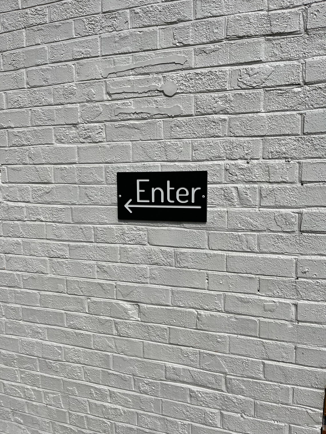 Enter Sign, Enter Sign With Arrow, Entrance Sign, Entrance Sign With ...