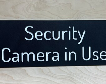 Smile You're on Camera Sign, You're on Camera Sign, Custom Security ...