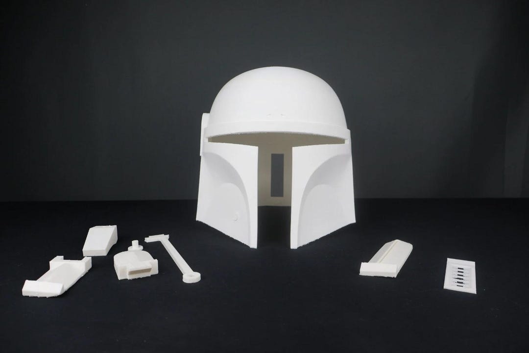 Deathwatch Mandalorian Helmet 3D Printed DIY Kit - Etsy