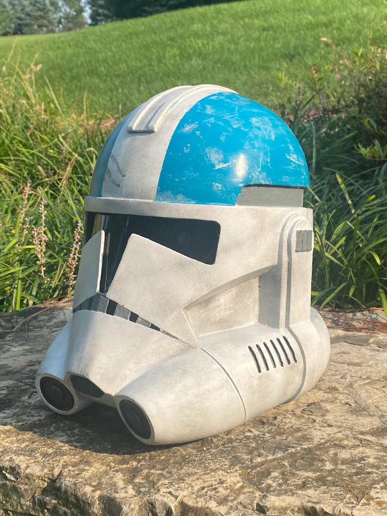Animated 3D Printed Captain Howzer Helmet From the Clone Wars - Etsy