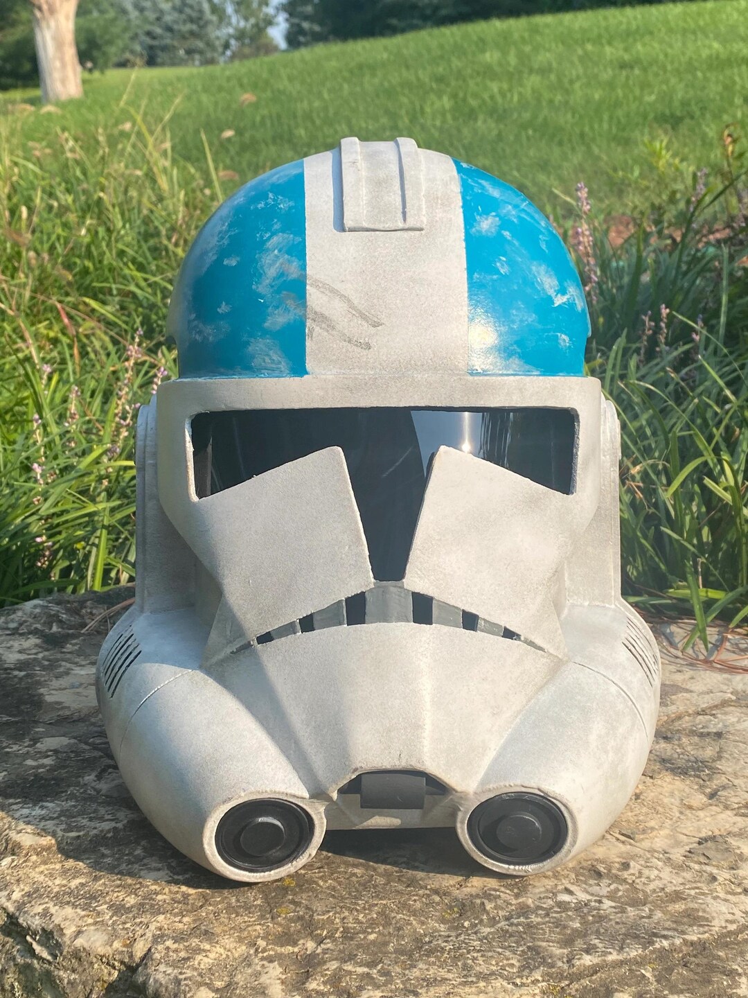 Animated 3D Printed Captain Howzer Helmet From the Clone Wars - Etsy