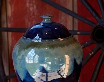 Handmade Ceramic Cookie Jar – Unique Kitchen Decor - Etsy