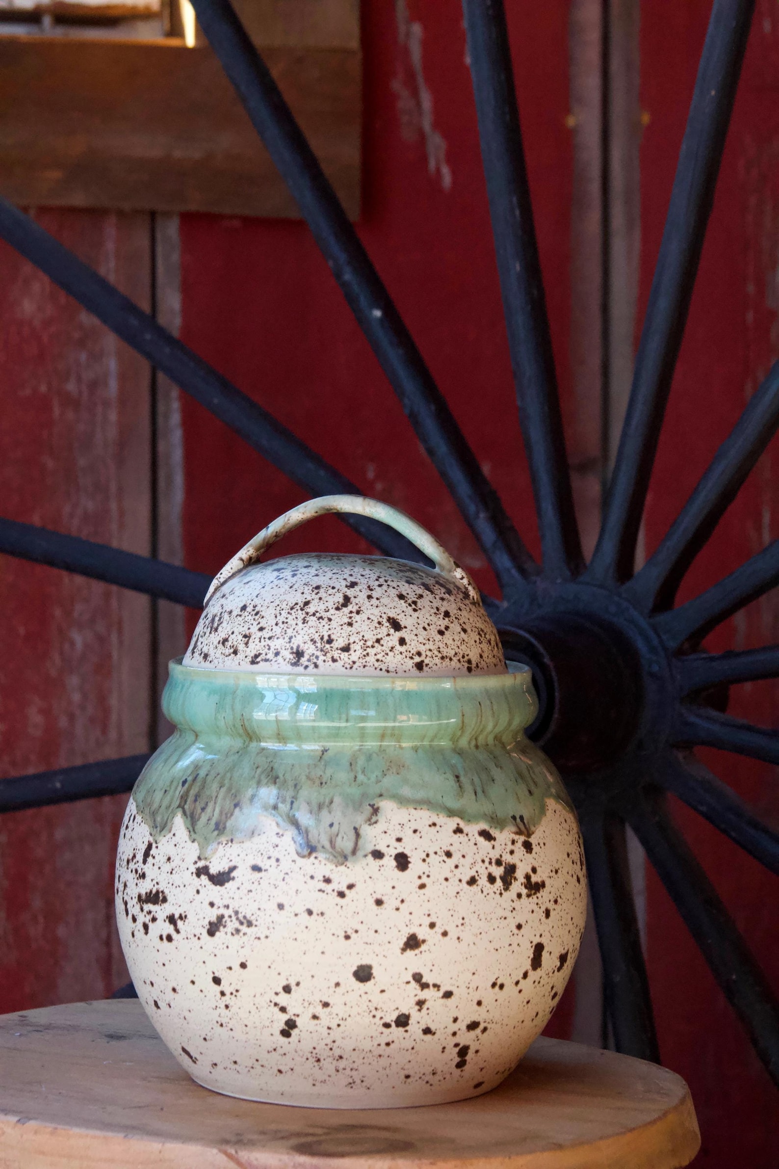 Handmade Ceramic Cookie Jar – Unique Kitchen Decor - Etsy