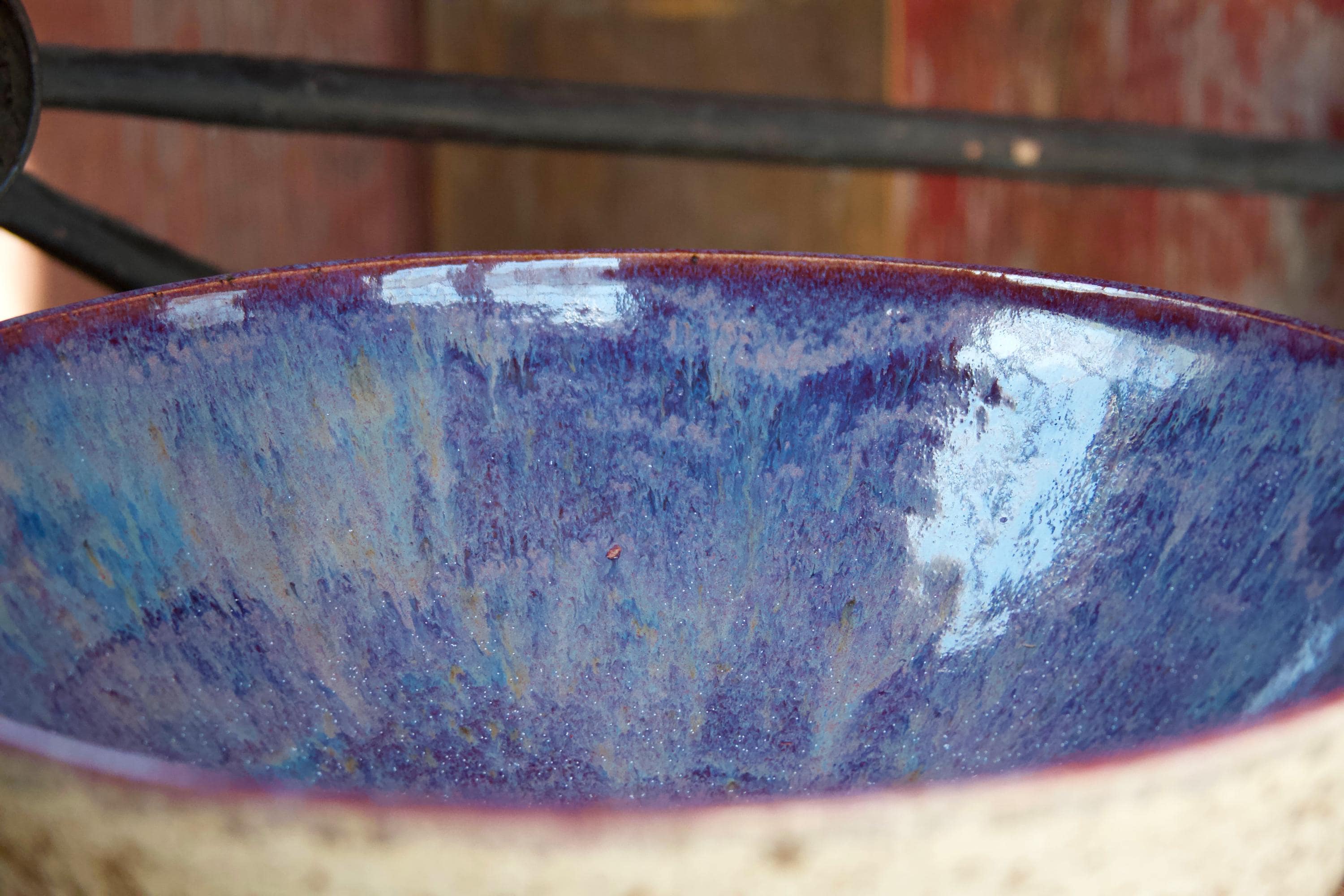Stunning Large Handmade Serving Bowl – Unique Design – Stoneware Bowl ...