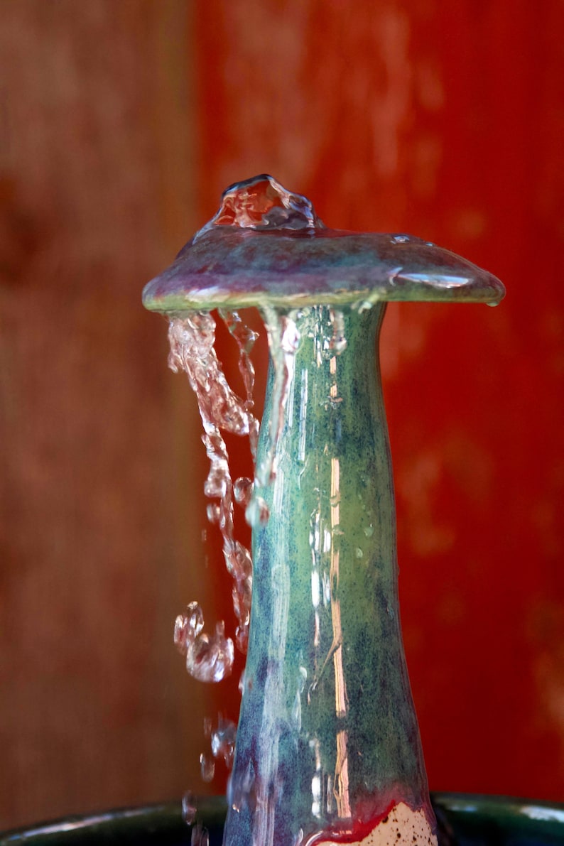 Handmade Ceramic Fountain - Unique Outdoor & Indoor Water Feature ...