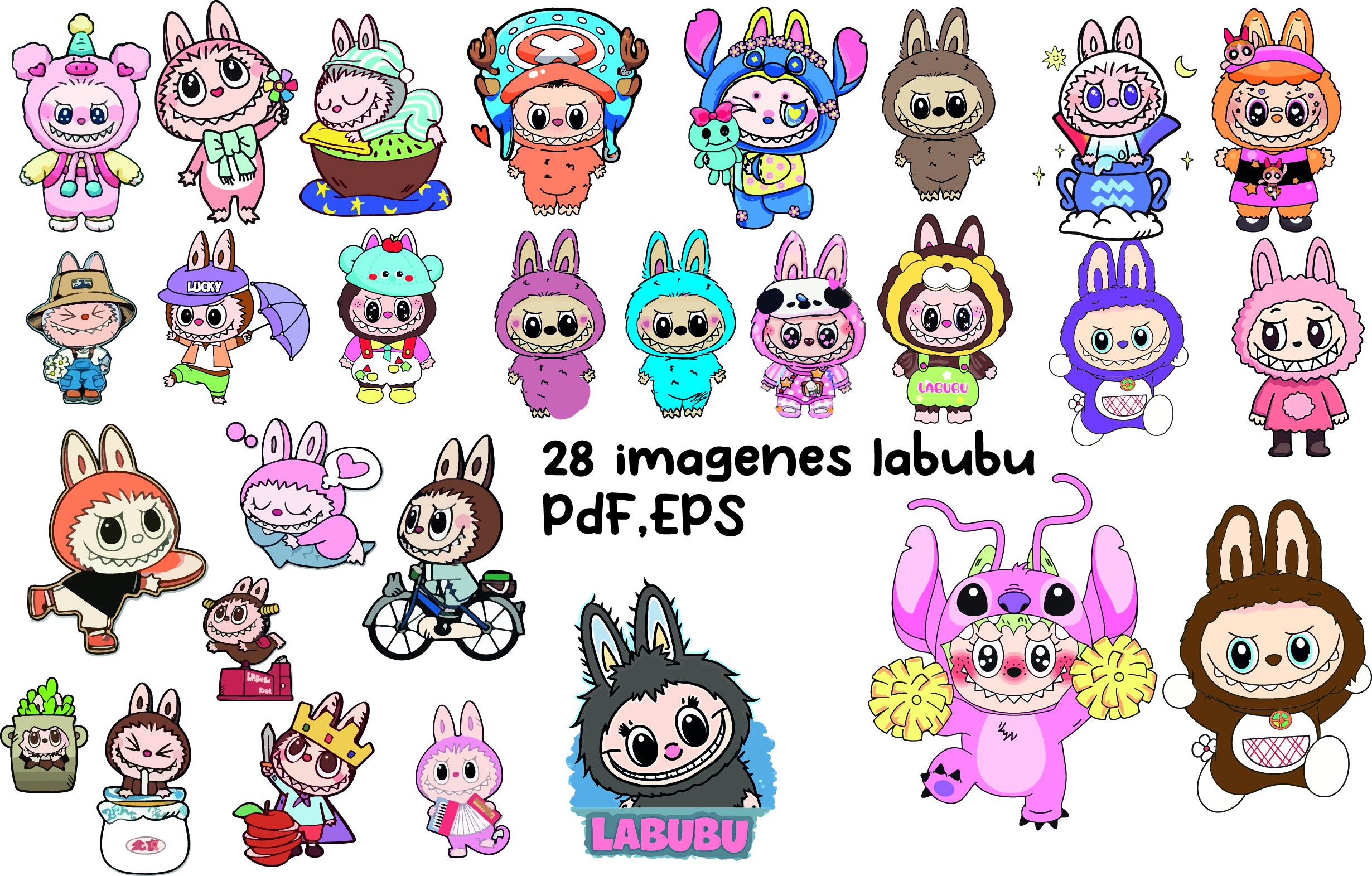 Labubu imagenes vectoriales - Etsy México