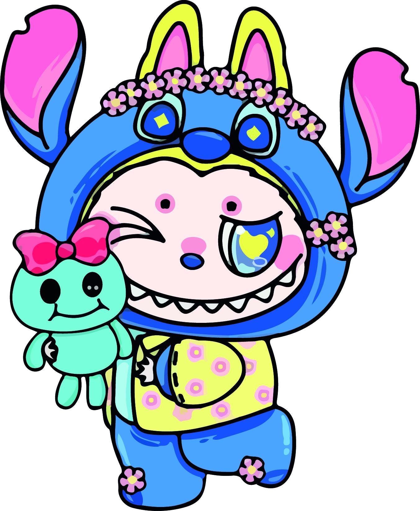 Labubu imagenes vectoriales - Etsy México