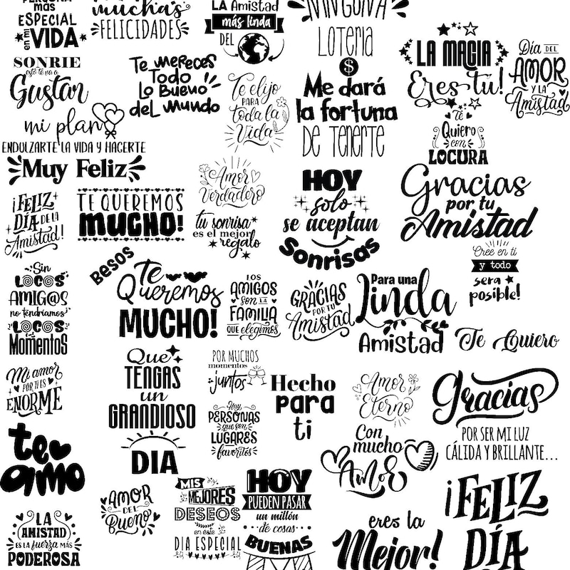 Separadores de dia del amor y la amistad dibujo - Etsy México