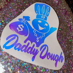 Daddy Dough Decal Dough Boy Decal Premium Vinyl Decals Funny Decals - Etsy