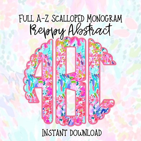 Lilly Pulitzer Monogram - Etsy