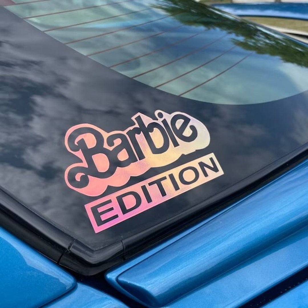 Barbi Edition Decal Barbi Decal - Etsy