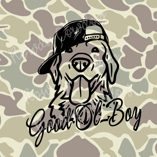 Good Ol' Boy Decal Backwards Hat Decal Premium Vinyl - Etsy