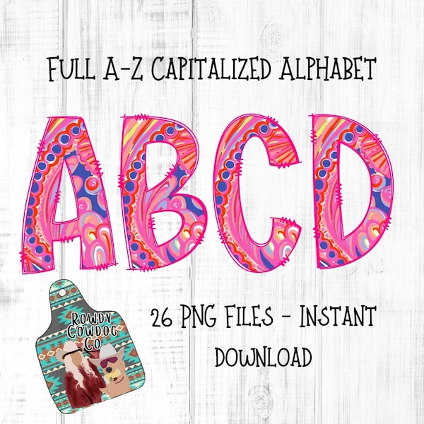 Preppy Font - Etsy Canada