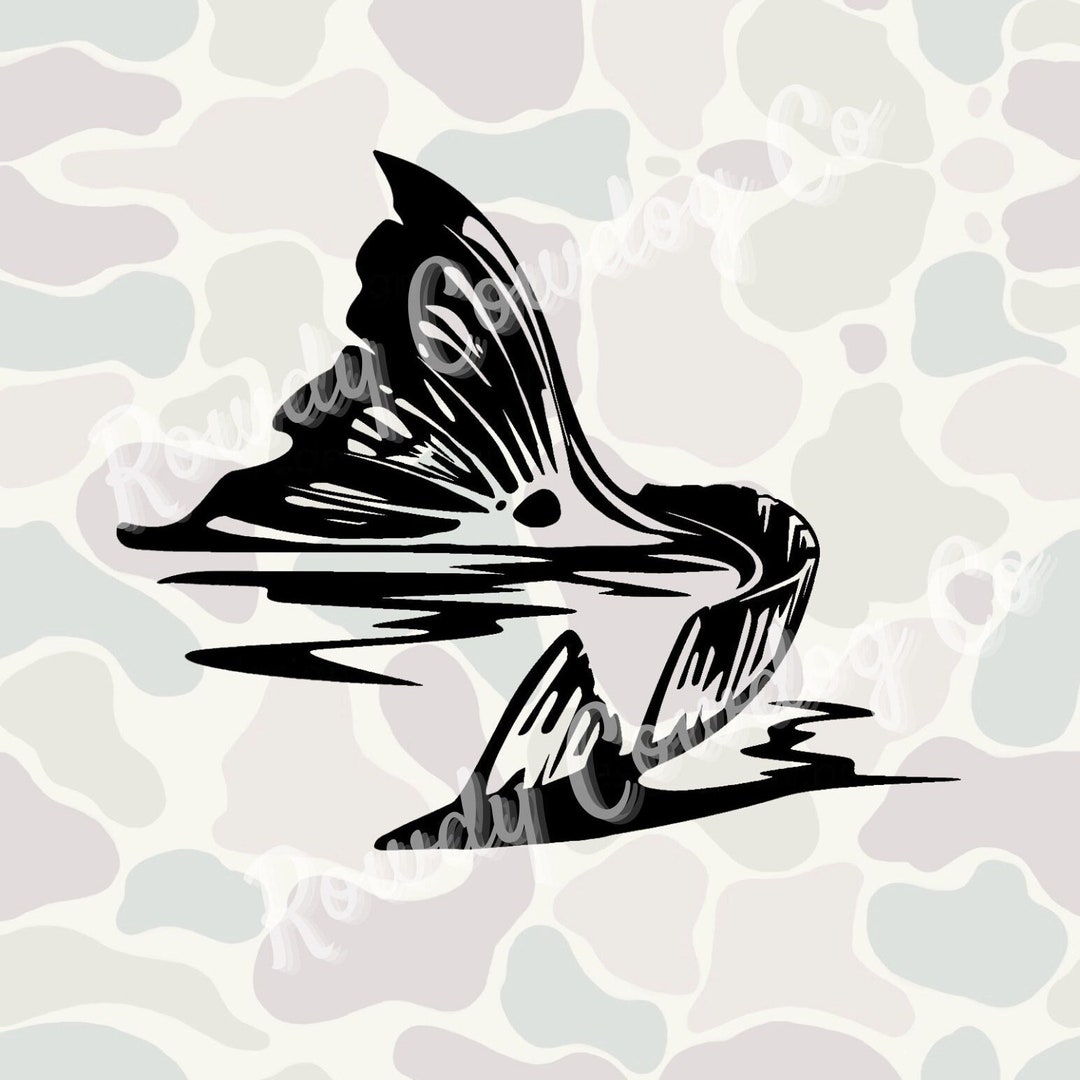 Redfish Decal Redfish Fin Fishing Decals - Etsy