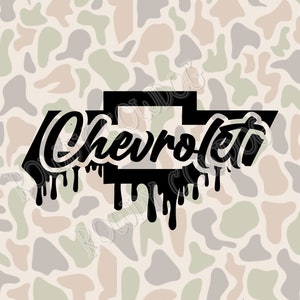 Chevy Decal Money Drip Premium Vinyl Decals Funny Decals - Etsy