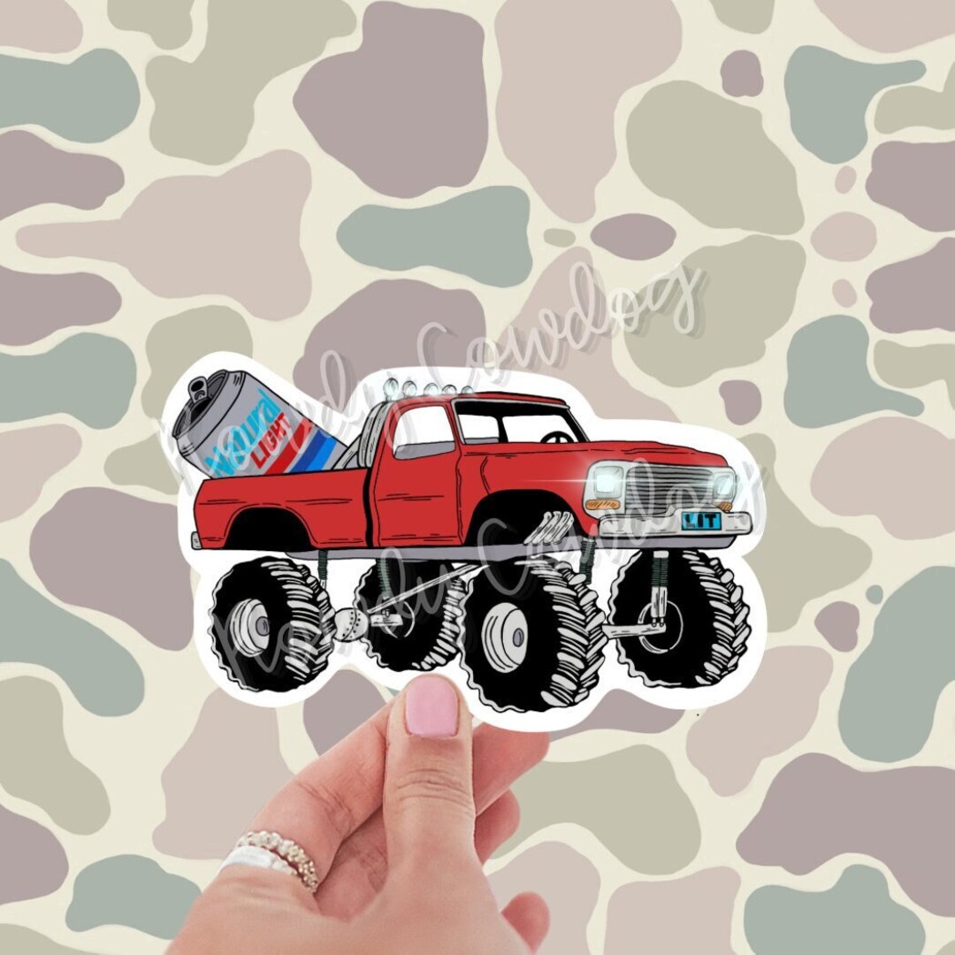 Natty Bog Truck Sticker Tint Strip Stickers Truck Stickers - Etsy