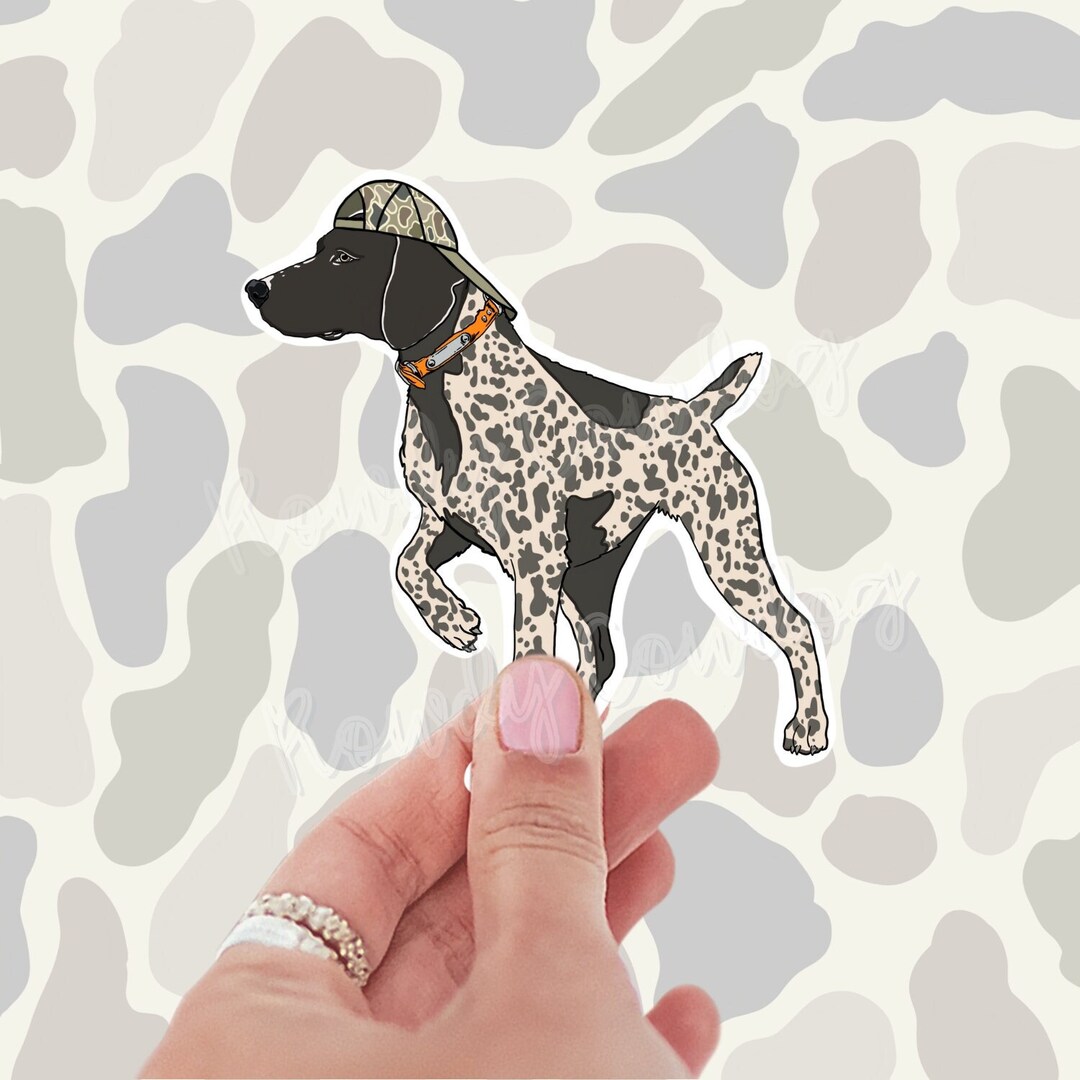 GSP Sticker Tint Strip Stickers German Shorthaired Pointer Sticker - Etsy
