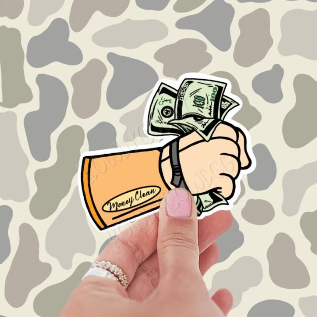 Money Hard Hat Sticker Tint Strip Stickers Lineman Blue Collar - Etsy