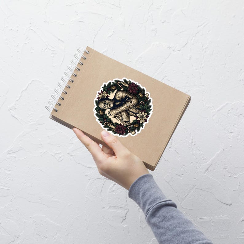 The Mummy Classic Monster Kiss Cut Horror Christmas Sticker Universal ...