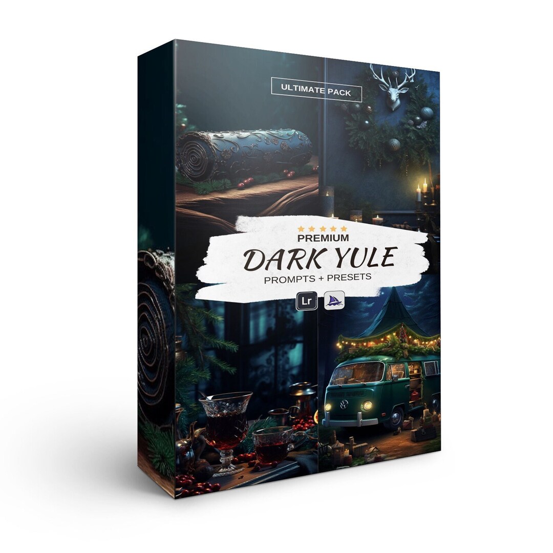 Dark Yule christmas Prompts Presets Pack - Etsy Australia