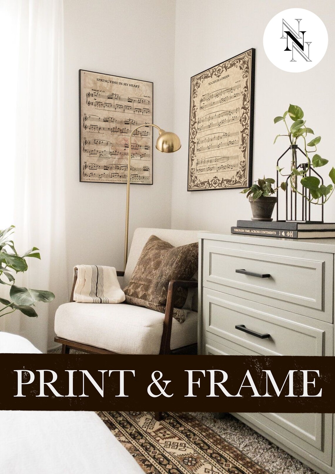 20+ VINTAGE Printable Music Sheets With 8 Songs - Etsy