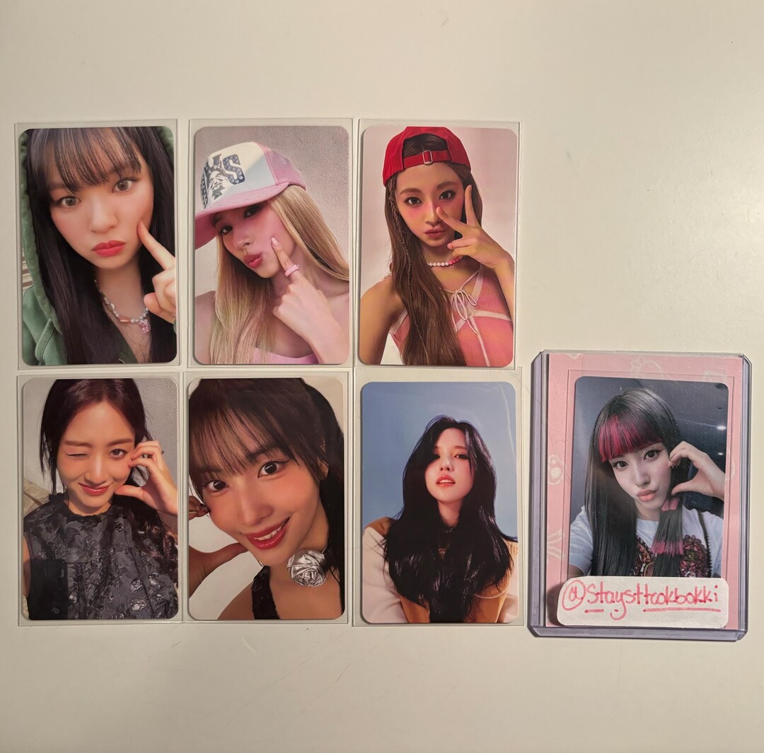 TWICE Strategy Album Official Photocards Kpop - Etsy
