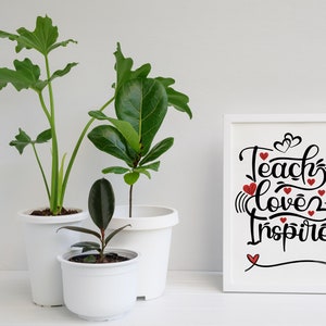 Motivational Quotes for Teachers' Thank You Teachers Gifts Teachers ...