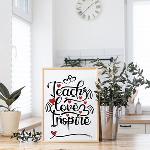 Motivational Quotes for Teachers' Thank You Teachers Gifts Teachers ...