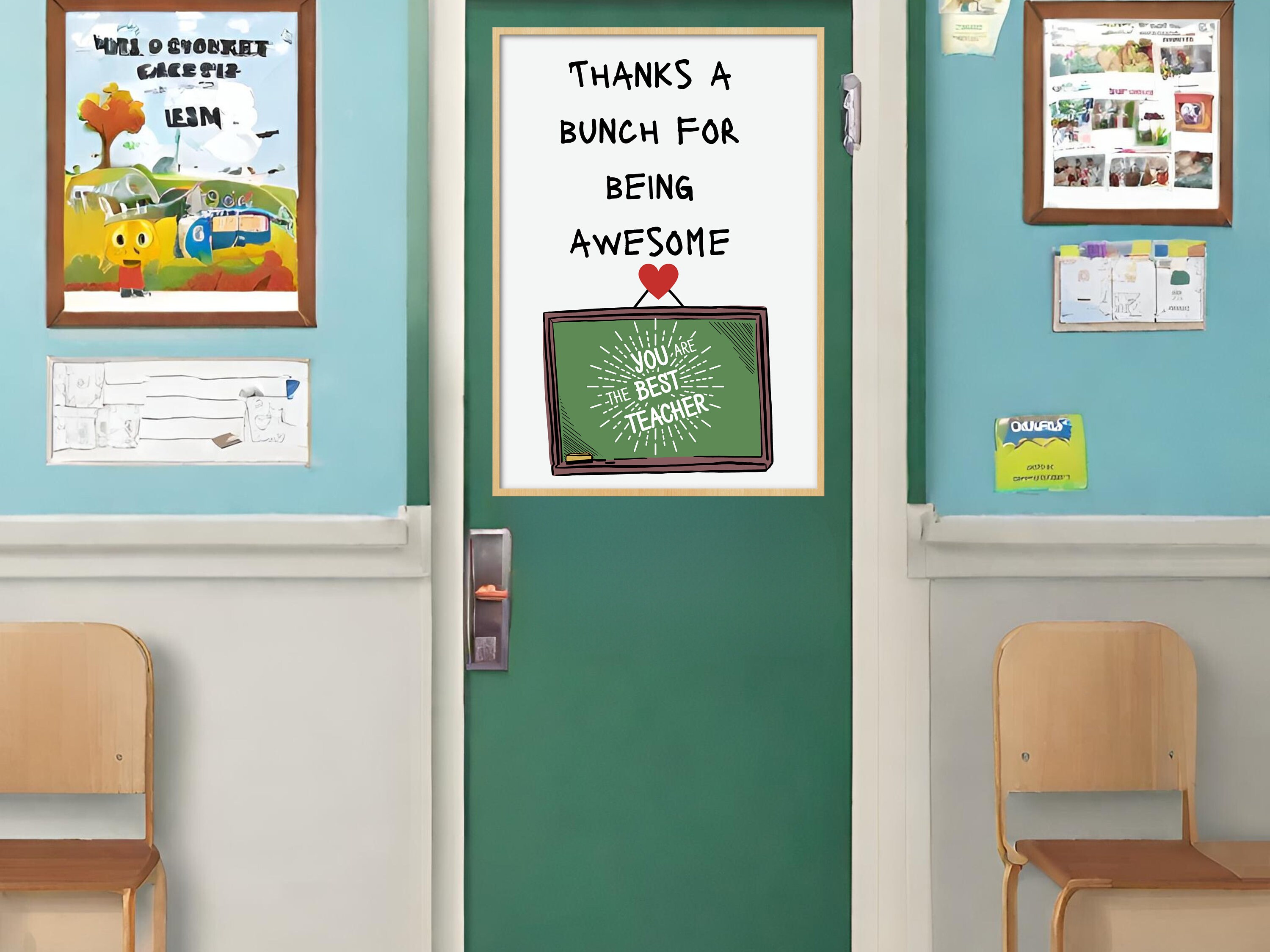 Teacher Appreciation Print: Inspirational Quote, Classroom Decor ...