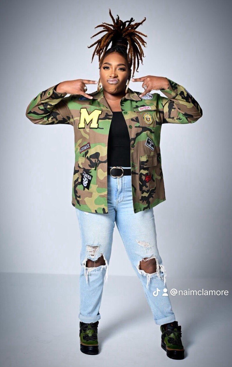 Nation of God Camo Jacket - Etsy