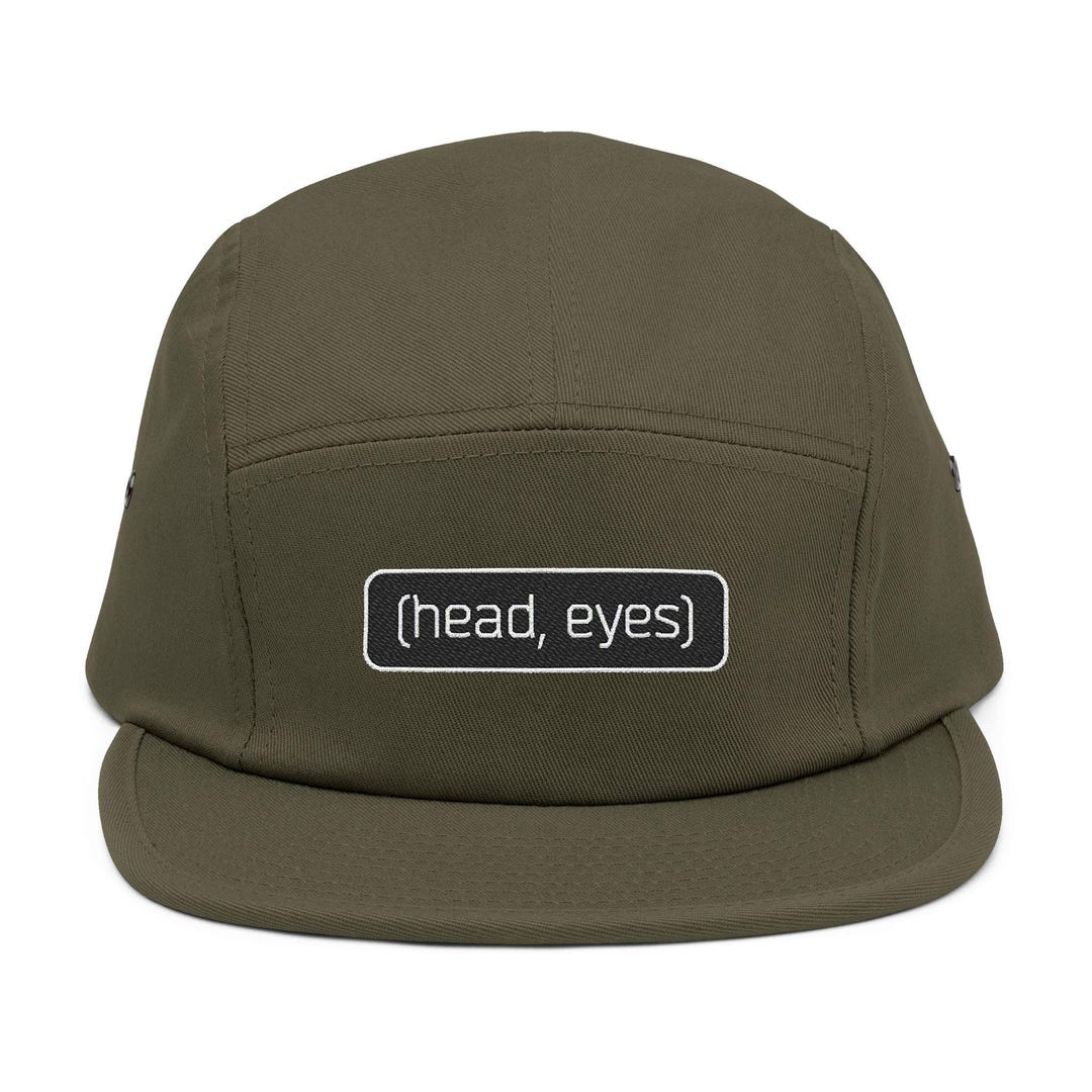 Escape From Tarkov Head Eyes 5-panel Cap: Embroidered Cotton Hipster ...