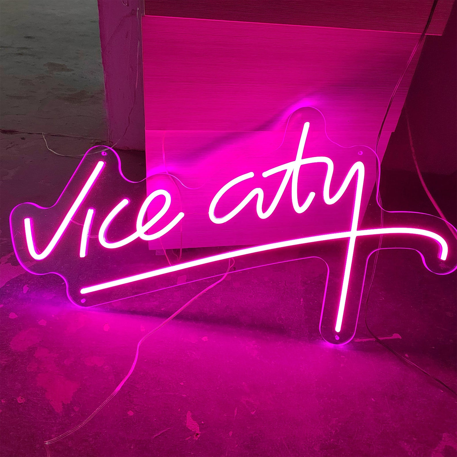 Vice City LED Neon Sign Neon Lighting, Wall Decoration, Home Accessory ...